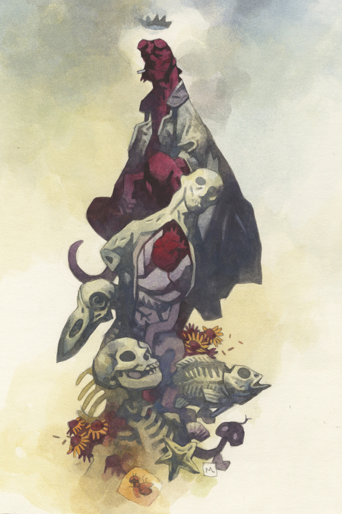 Hell, ink and water: the art of Mike Mignola | Meer