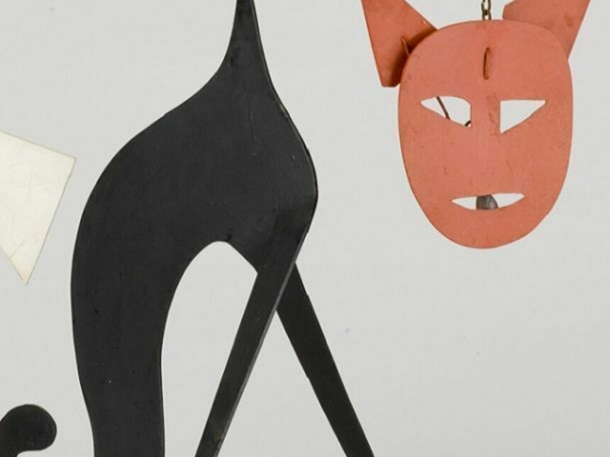 Alexander Calder, detail of Chat-mobile (Cat Mobile), 1966. Museum of ...
