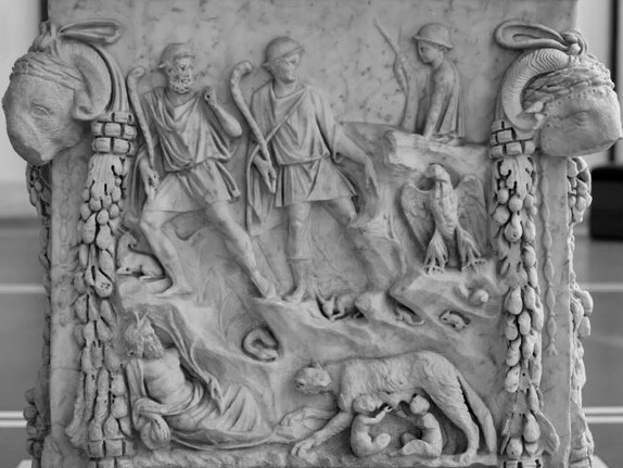 Rea Silvia, Romolo e Remo | Meer