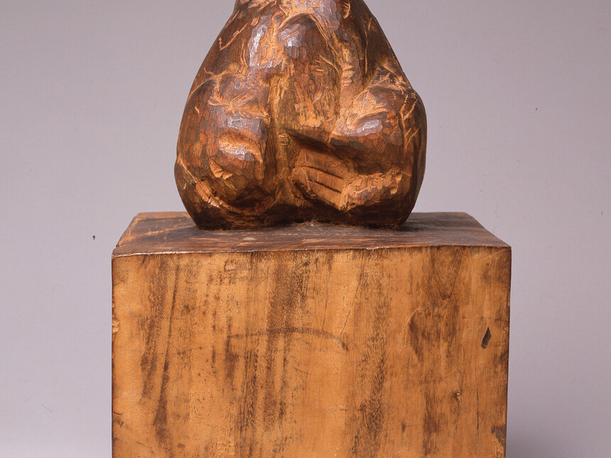 Heihachi Hashimoto, ‘About the Stone’, 1928, Wood, Private Collection ...