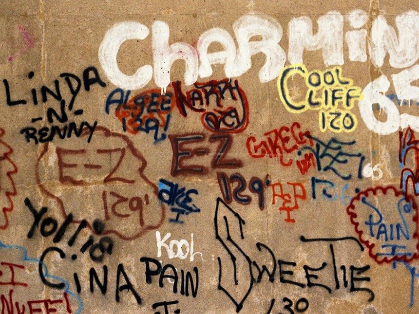 Gordon Matta-Clark. Graffiti archive 1972/73 | Meer