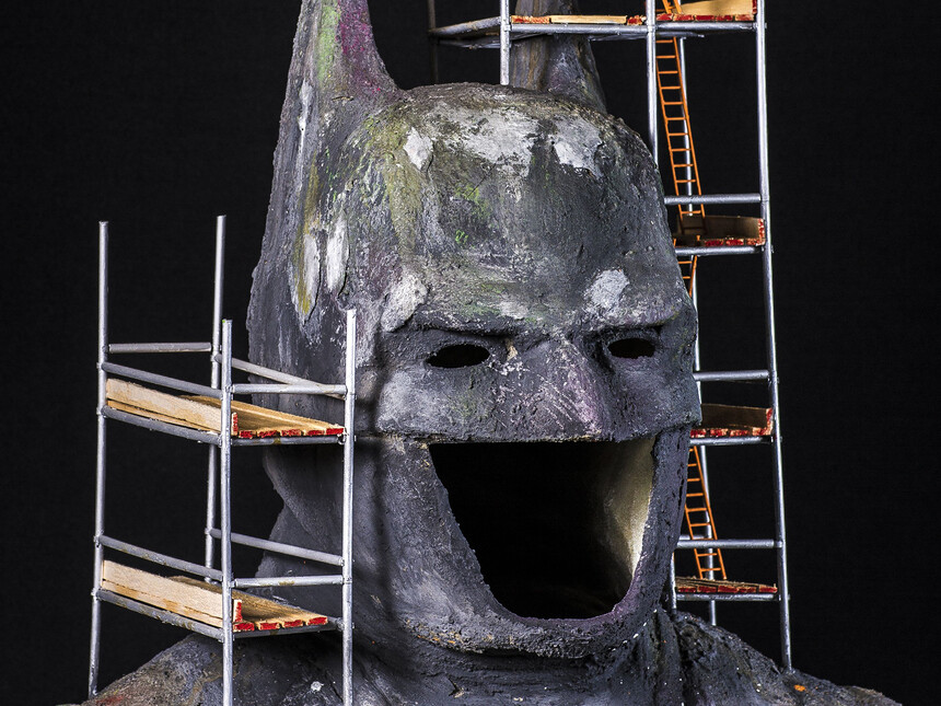 Zeus, Batman Under Construction. Photo: Tom Dymond/REX Shutterstock ...