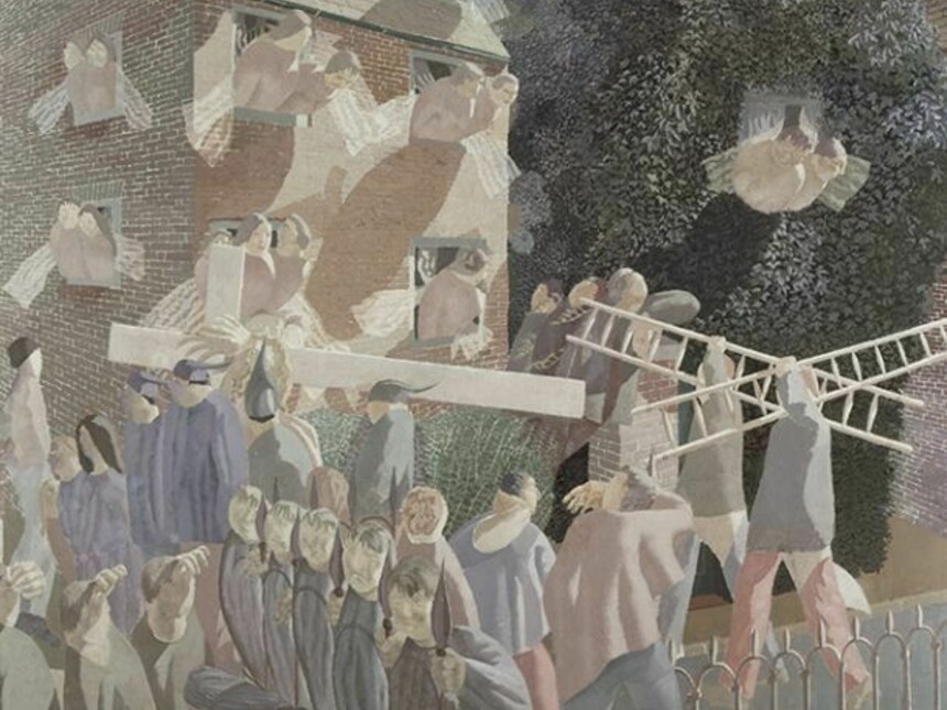 Stanley Spencer, Christ Carrying the Cross | Stanley Spencer Gallery