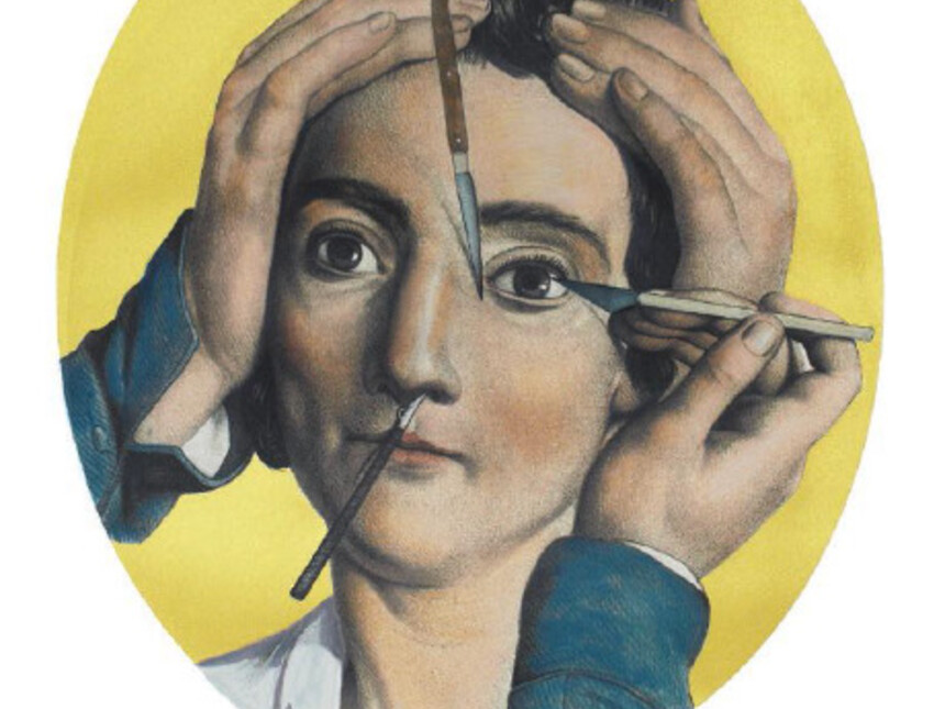 Ran Huang, A collective belief in blindfold pain, 2012, Silkscreen ...