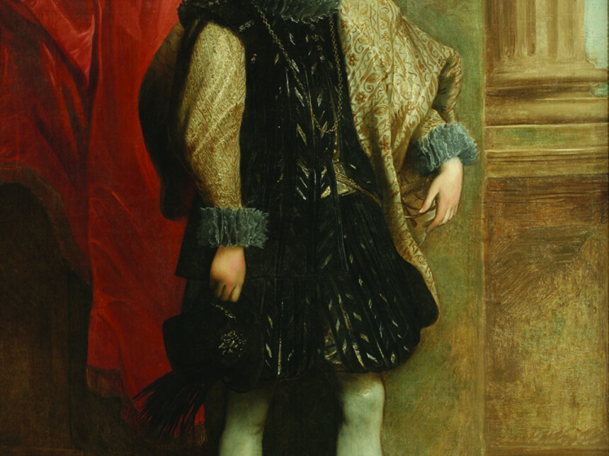 Anton Van Dyck, Genoese Nobleman, 17th century. Oil on canvas. Long ...