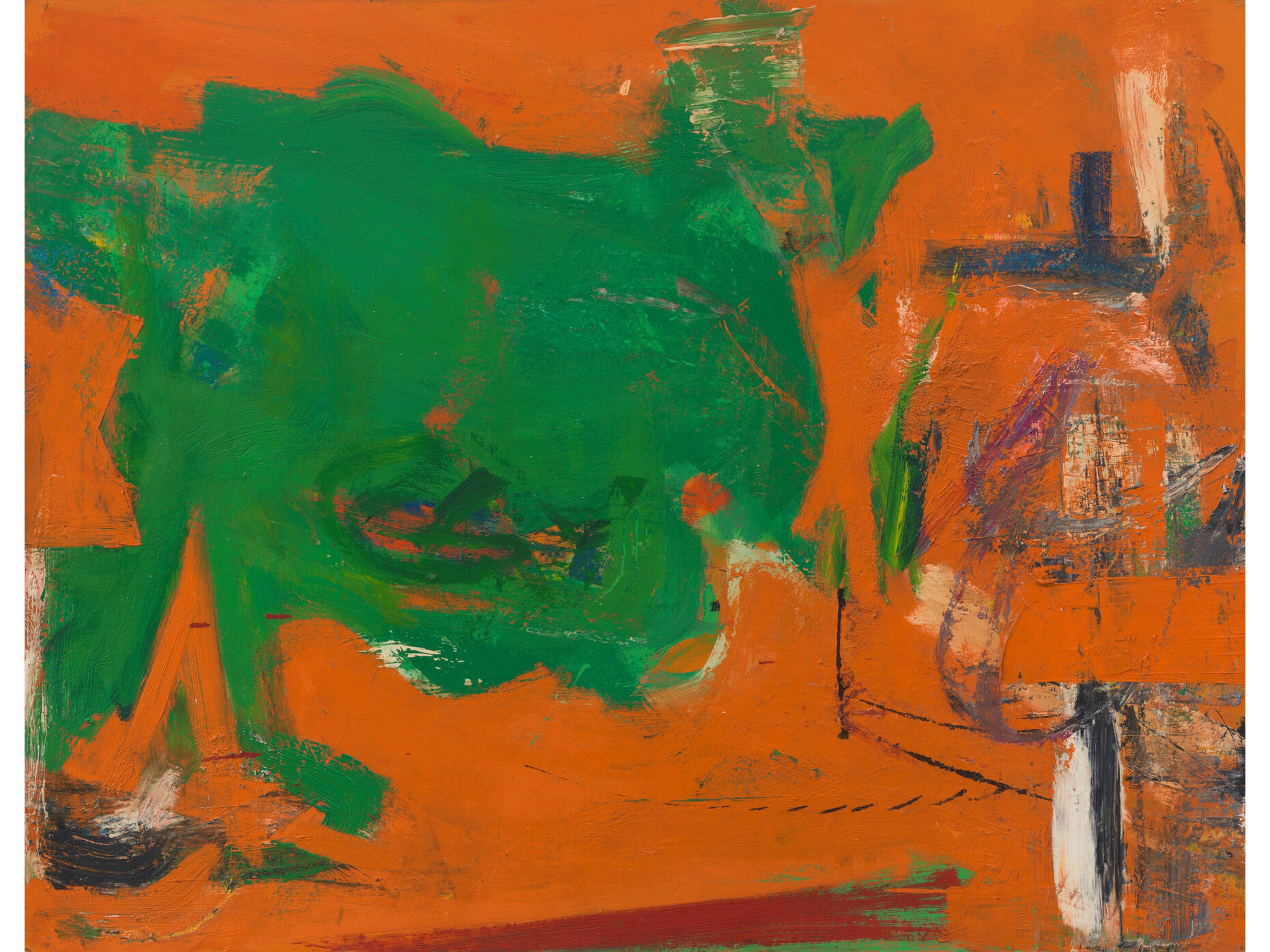 Pat Passlof. Paintings from the 1950’s | Meer