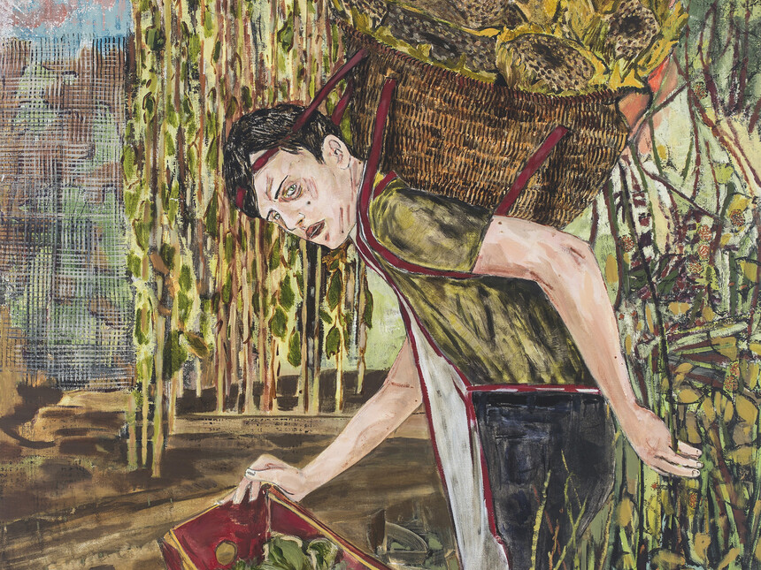 Hernan Bas, “Ripe”, 2015, Acrylic on linen, 152,4 x 121,9 cm / 60 x 48 inches, Photo: R. H ...