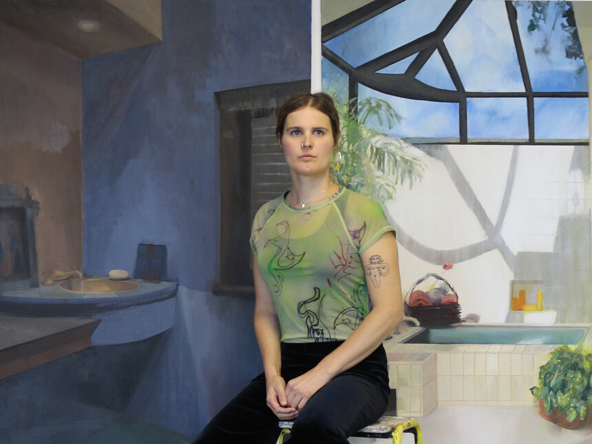 Erin Holly. A trans arrangement of the painted space | Meer