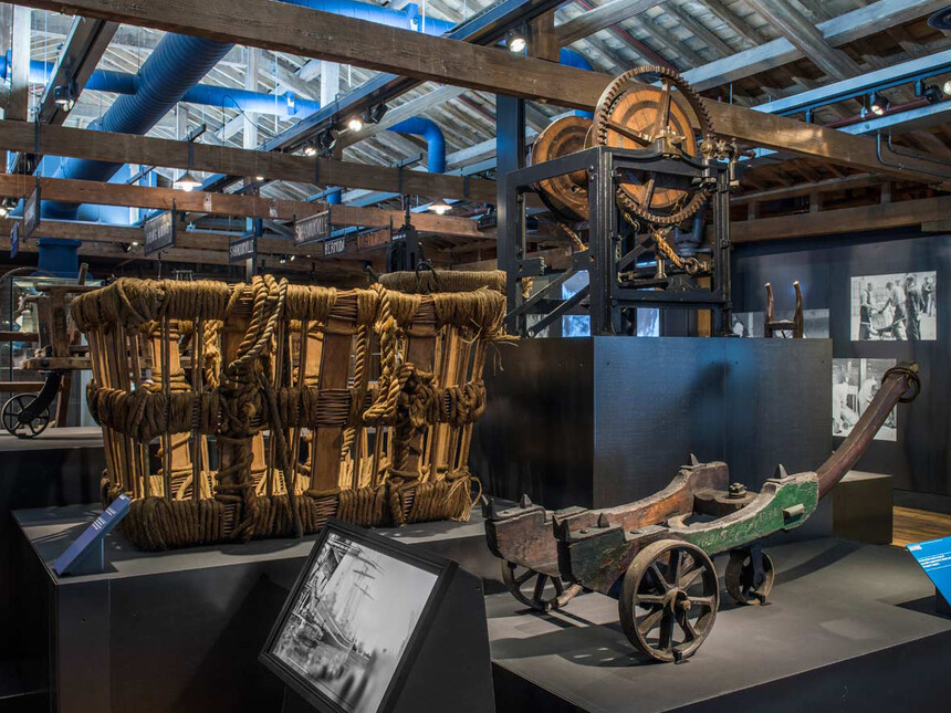 No.1 Warehouse. Courtesy of Museum of London Docklands | Museum of ...