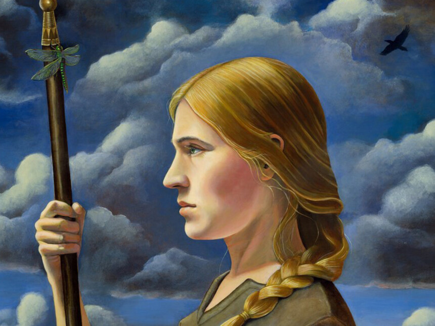 "Valkyrie" by Benjamin Vierling - oil & egg tempera on panel | Clement ...