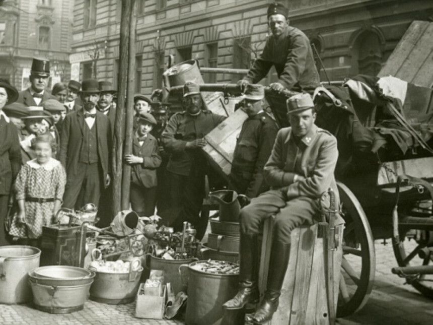The Great War in the Life of Prague Citizens. Courtesy of The City of ...