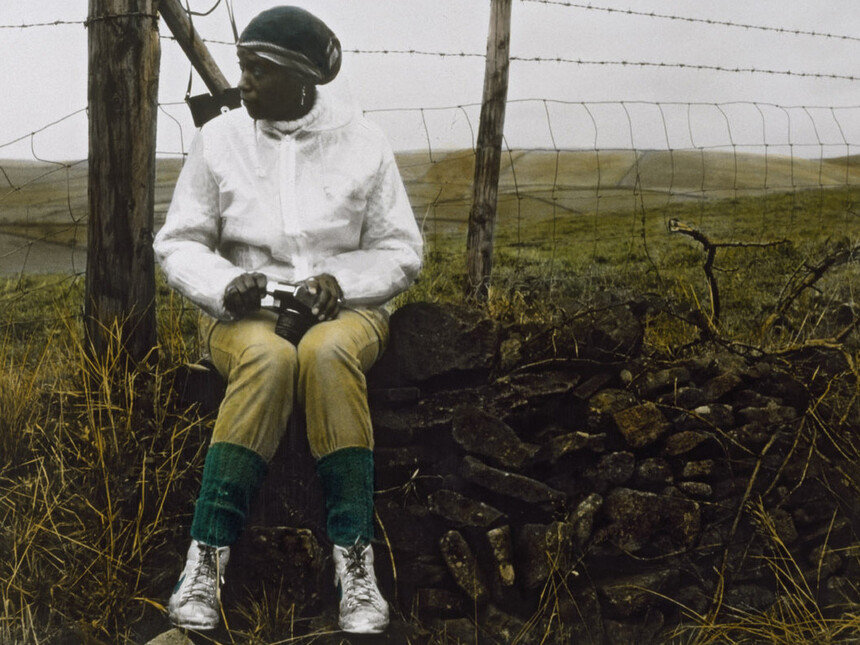 Ingrid Pollard, Photograph from the series Pastoral Interlude 1987 ...