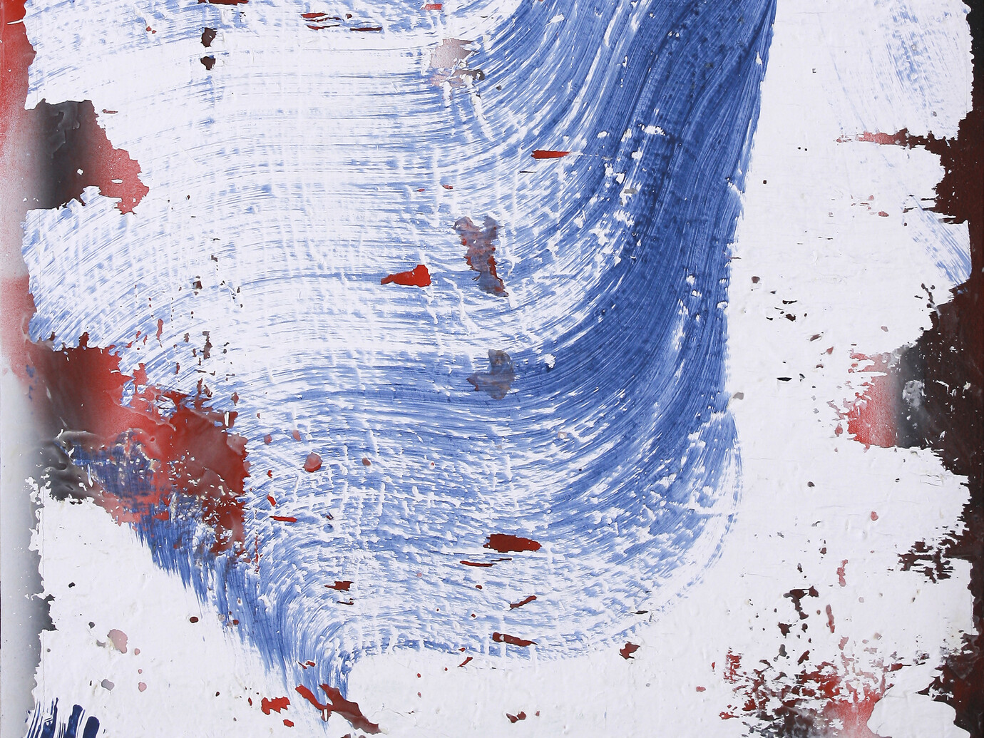 Ferran Gisbert, Sign (detail), Acryclic wall painting removed and ...