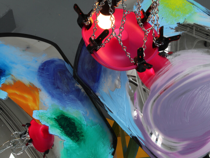 Jessica Stockholder. Palpable Glyphic Rapture | Meer