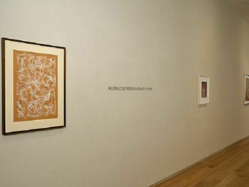 Abstract Expressionism on paper | Meer