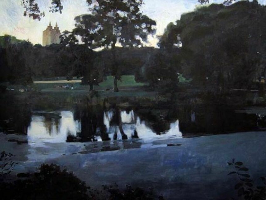 Hollis Dunlap, Central Park Night, 2014, Oil on Canvas, 48" x 64 ...