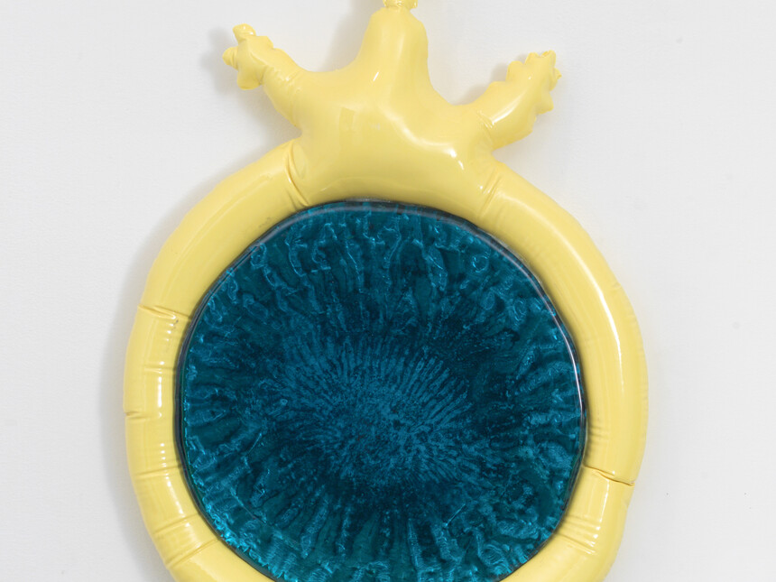 Misha Kahn, Saturday Morning Series: Large Yellow Mirror, 2013, Resin ...