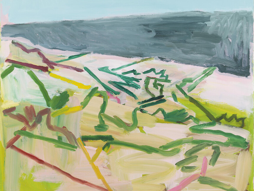 Simon Carter, Grey Sea, Sandy Hook | Messums Gallery