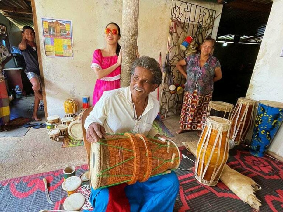Drum makers’ Village Kuragala in Sri Lanka | Meer