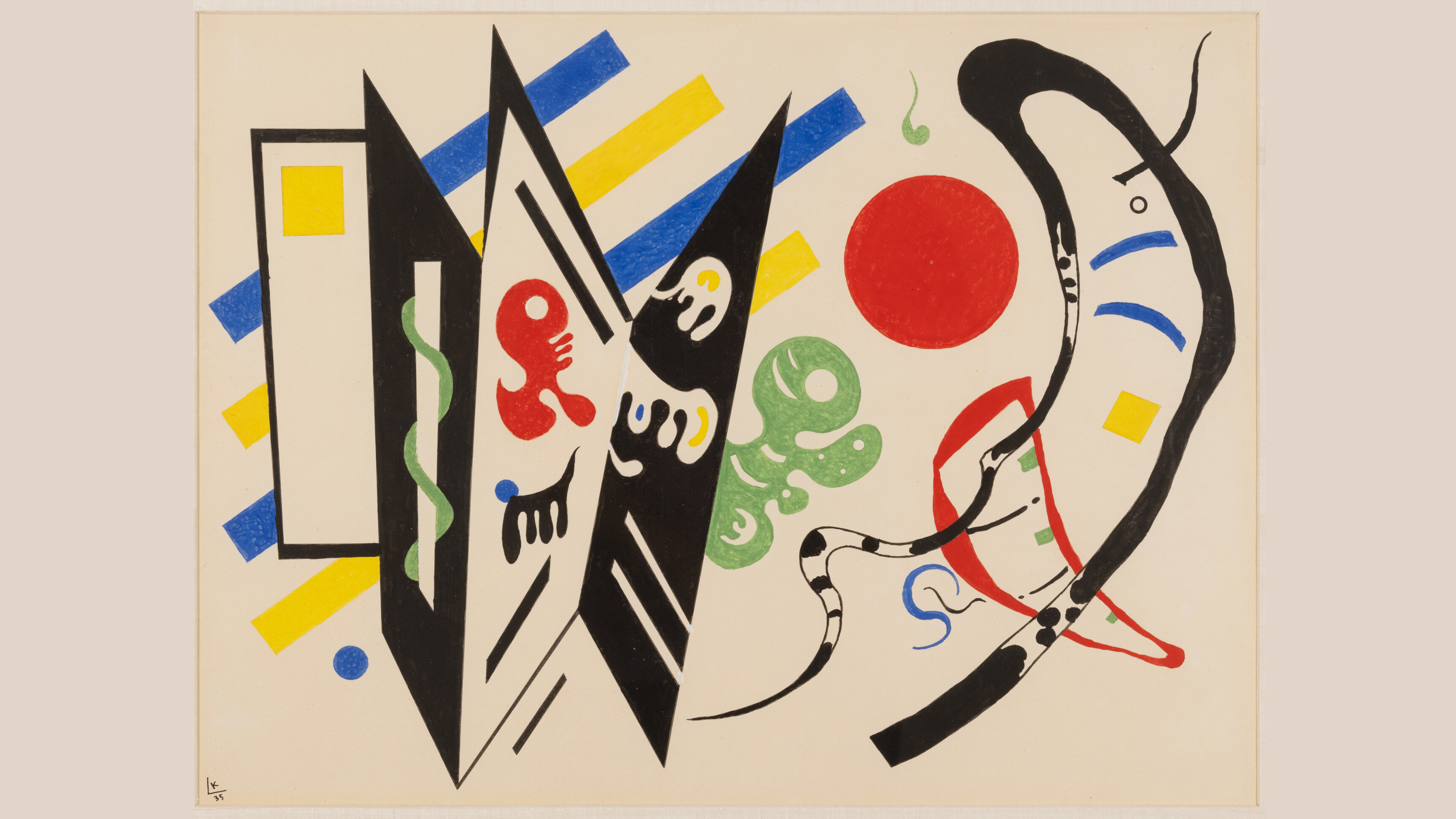 Abstract explorations: 100 years on paper | Meer