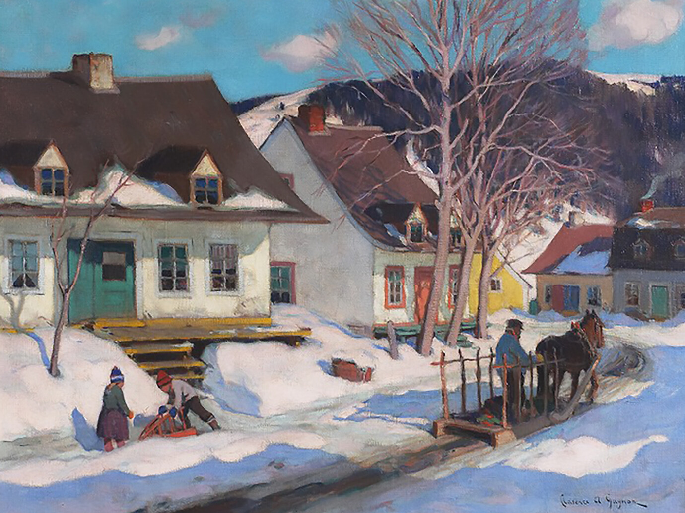 Clarence Gagnon and Midnight Mass | Meer