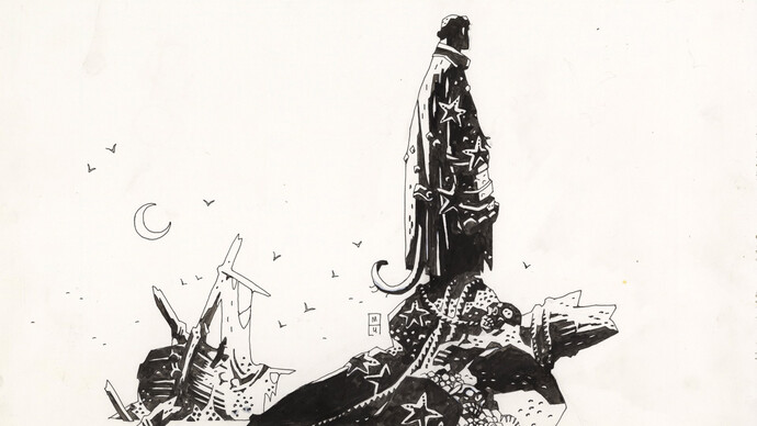 Hell, ink and water: the art of Mike Mignola | Meer