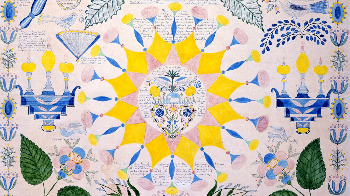 Anything but simple: gift drawings and the shaker aesthetic | Meer