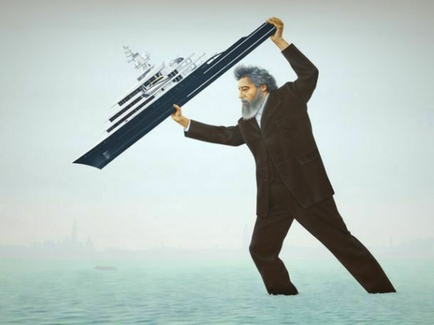 We Sit Starving Amidst our Gold, Painted by Stuart Sam Hughes, British ...