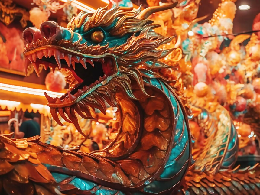 Celebrating the year of the dragon in lunar new year | Meer