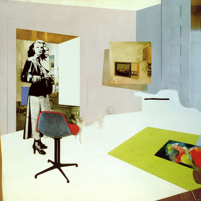 Richard Hamilton, Interior II (detail), 1964 | Museo Nacional Centro de ...