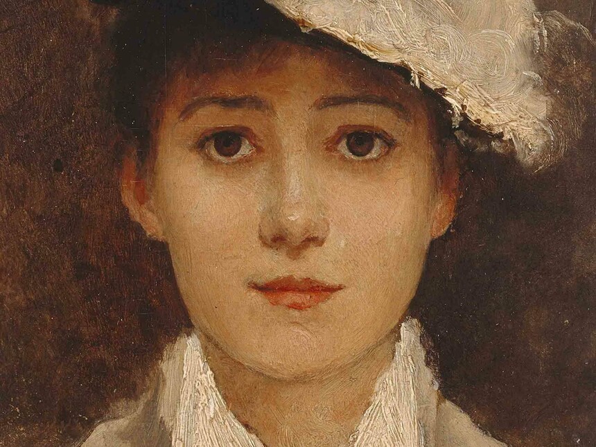 Self-Portrait 1877, Louise Jopling 1843-1933 © Manchester City ...