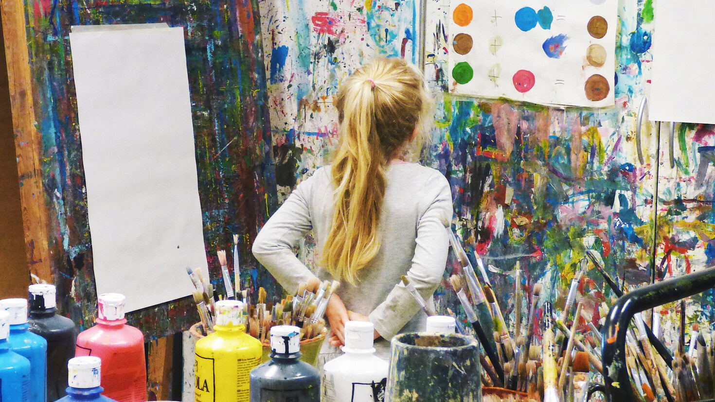 Soy la pintura y estoy en el color | Meer