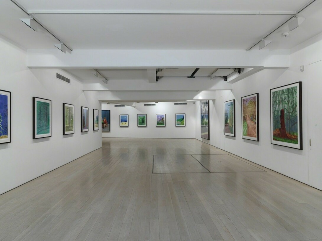 David Hockney. Digital Drawings | Meer