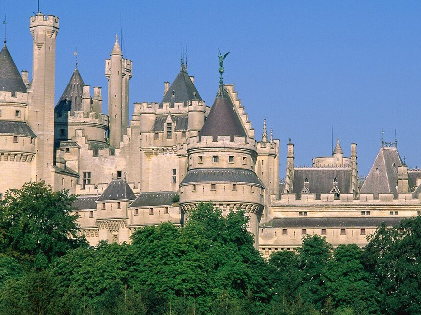 Pierrefonds castle | Meer