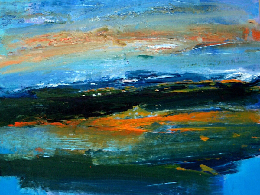 Deborah Lanyon. View of the Landscape | Meer