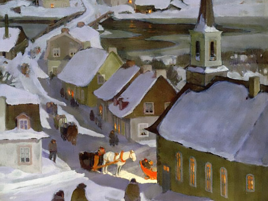 Clarence Gagnon and Midnight Mass | Meer