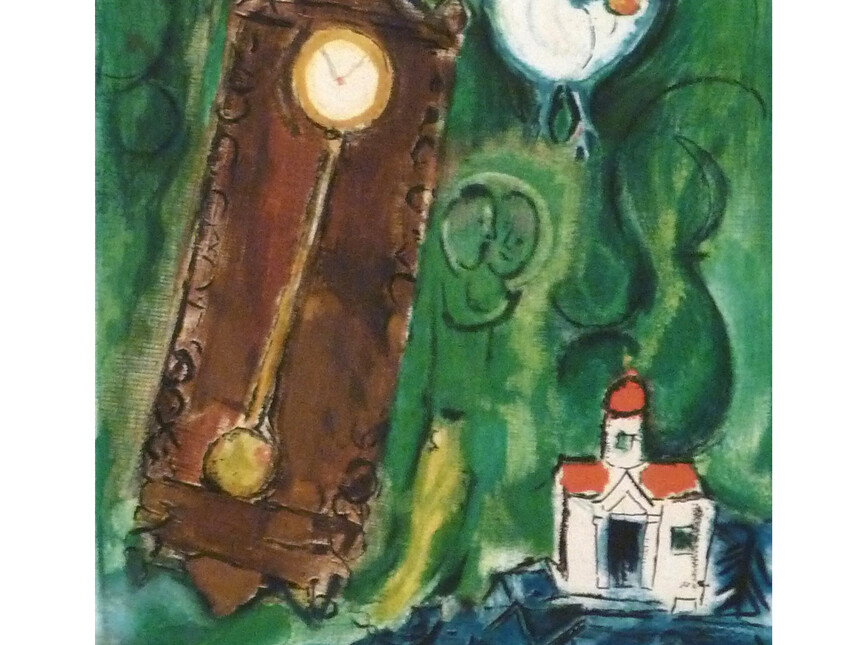 Marc Chagall, The Rooster and the Clock, circa 1956, Hand Signed and ...