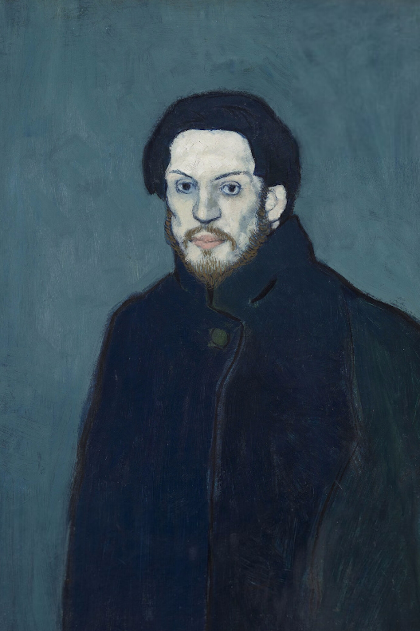 Pablo Picasso, Autoportrait (Self-portrait), 1901. Courtesy of Musée ...