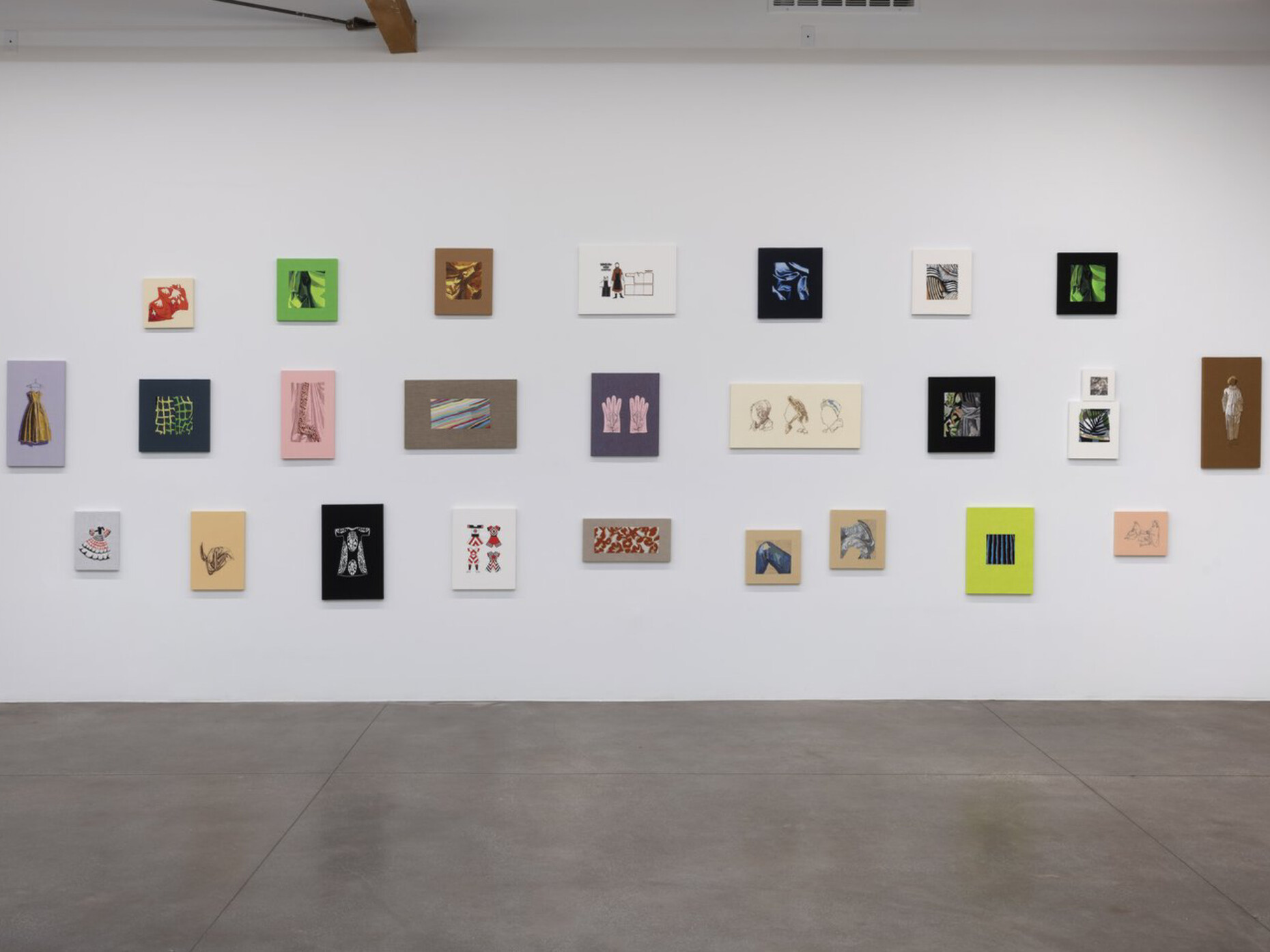 Elaine Reichek. Frock-conscious | Meer