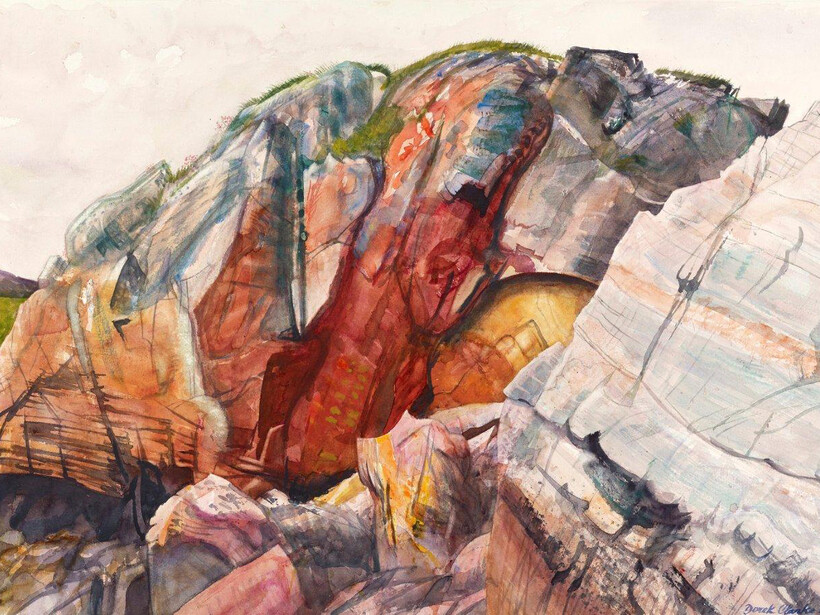 Derek Clarke. Portraits of Rocks | Meer