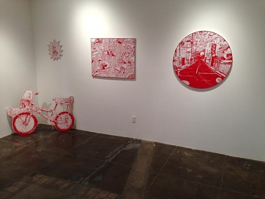 A Twenty Year Survey, Exhibition view. Courtesy of Mark Moore Fine Art ...