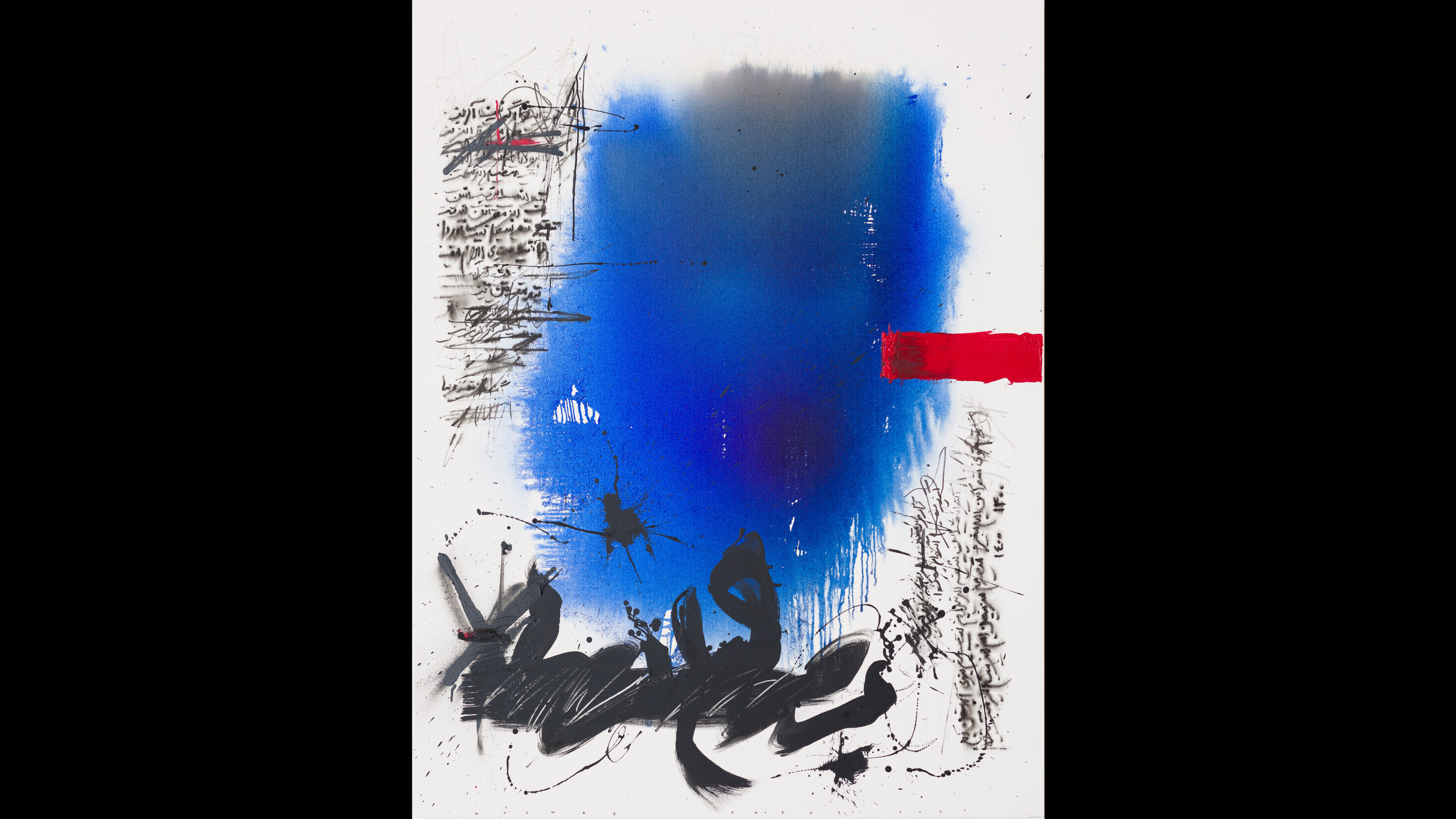 Golnaz Fathi. No rain will put out this fire | Meer