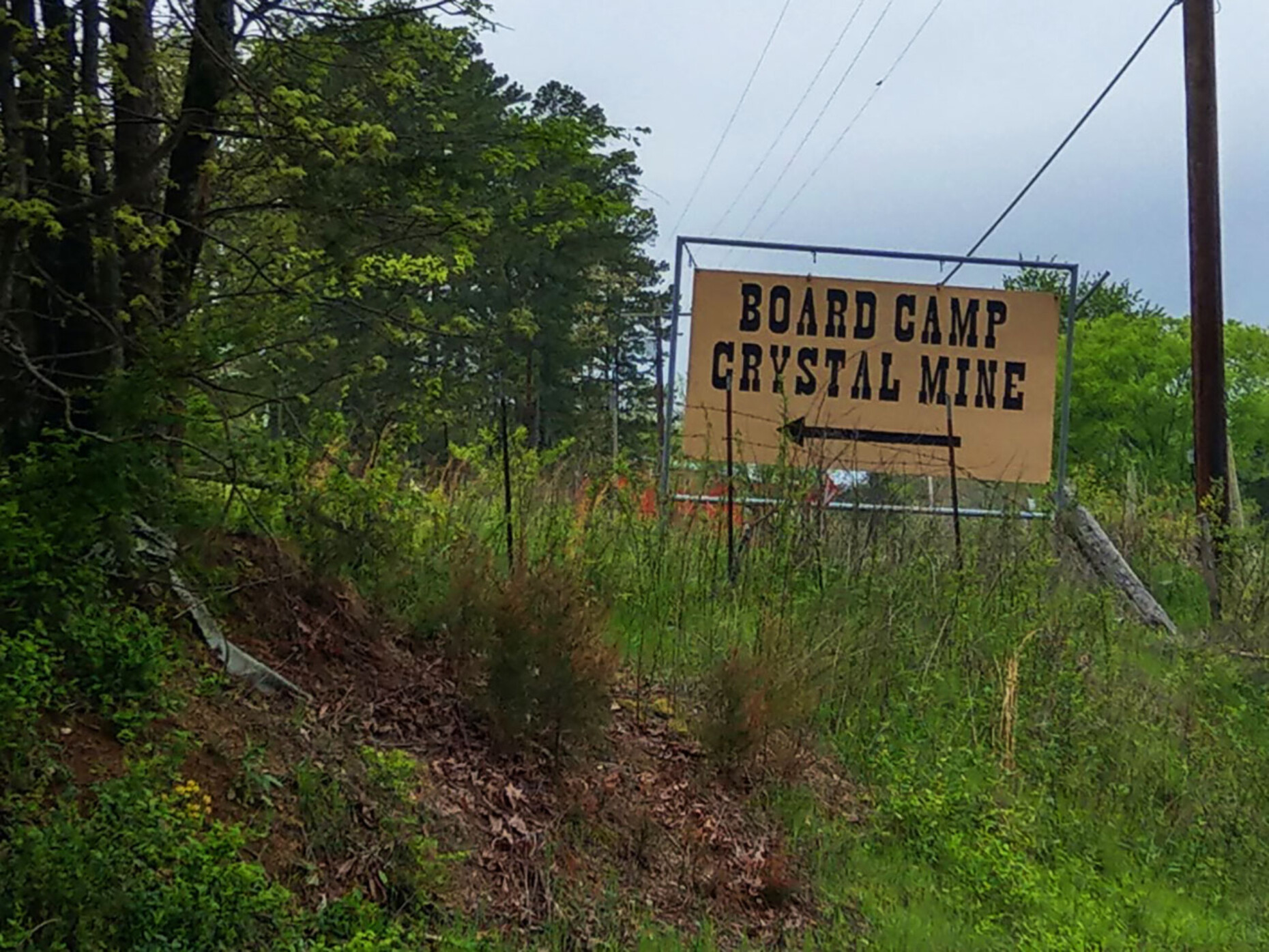 Board Camp Crystal Mine, Arkansas USA | Meer