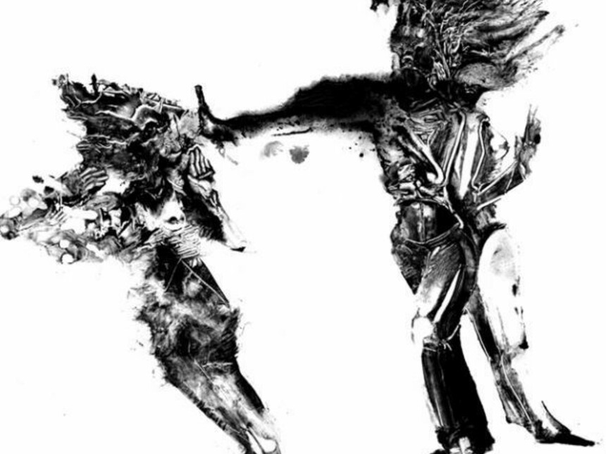 Grady Gordon, ‘the wild hunt’ 6 (2013), 15″ x 22″, monotype on rives ...