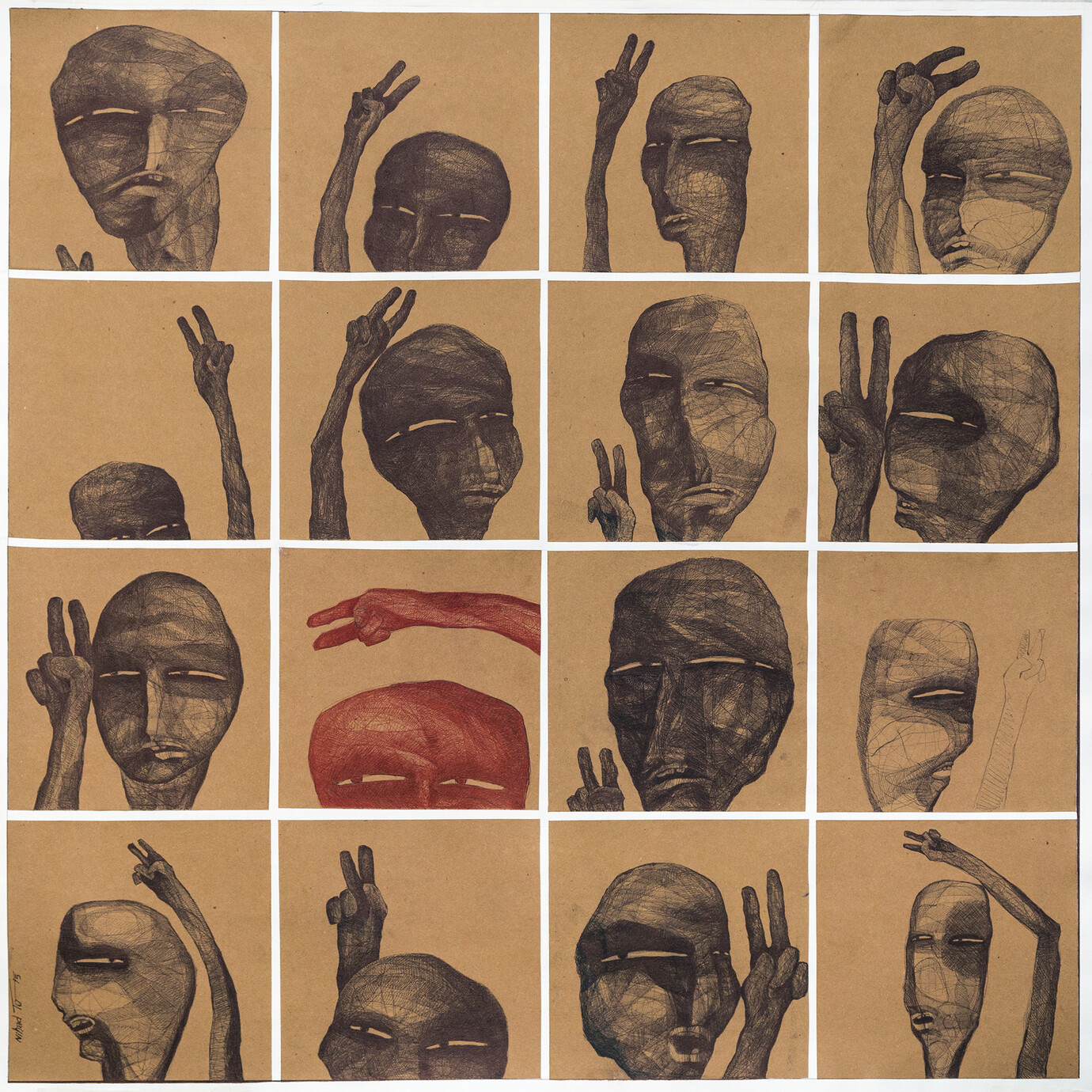 Nihad Al Turk. Drawings on Paper | Meer