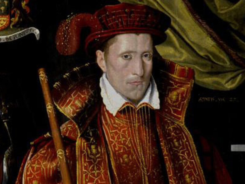 Unknown, George, 5th Lord Seton (about 1531 - 1585), aged 27 | Scottish ...