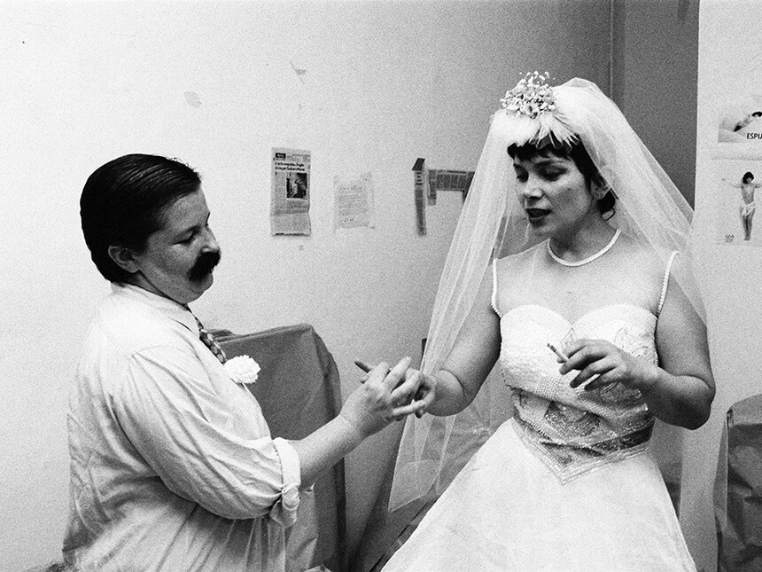 Şükran Moral, Married with Three, 1994, Silver print on Bergger paper ...