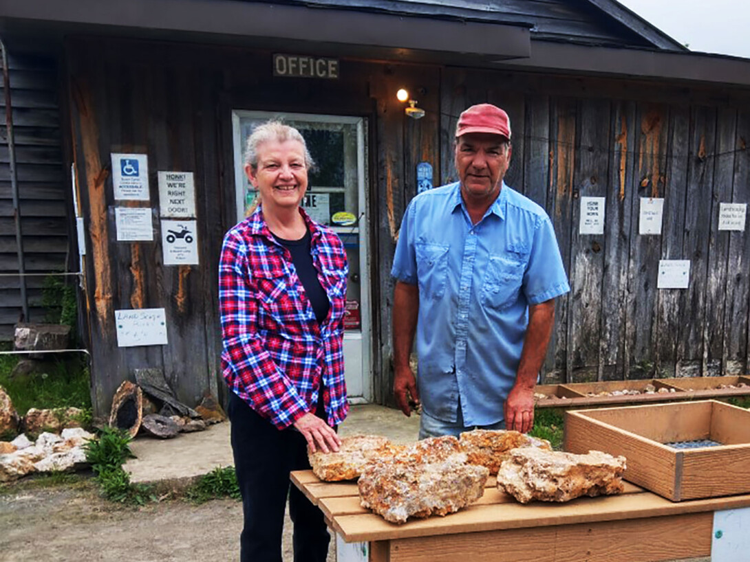 Board Camp Crystal Mine, Arkansas USA | Meer