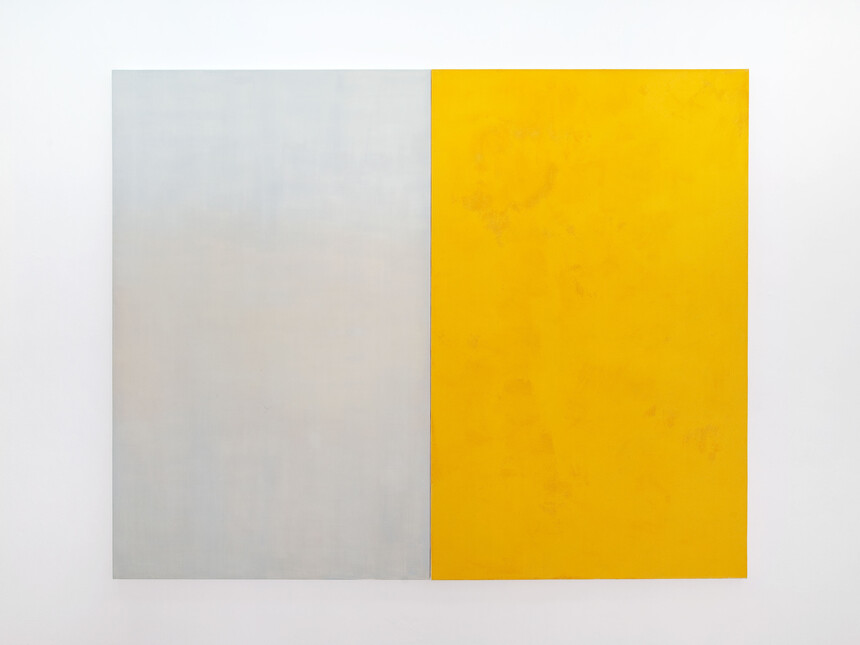 Adrian Buschmann, Vanilla Sky & Campari Orange, 2015, oil on canvas ...