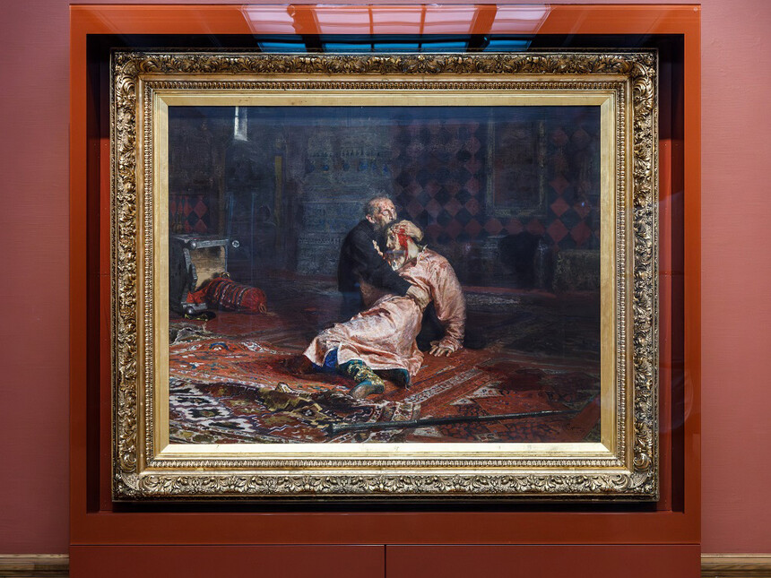 Ivan the terrible and his son Ivan. Return | Meer